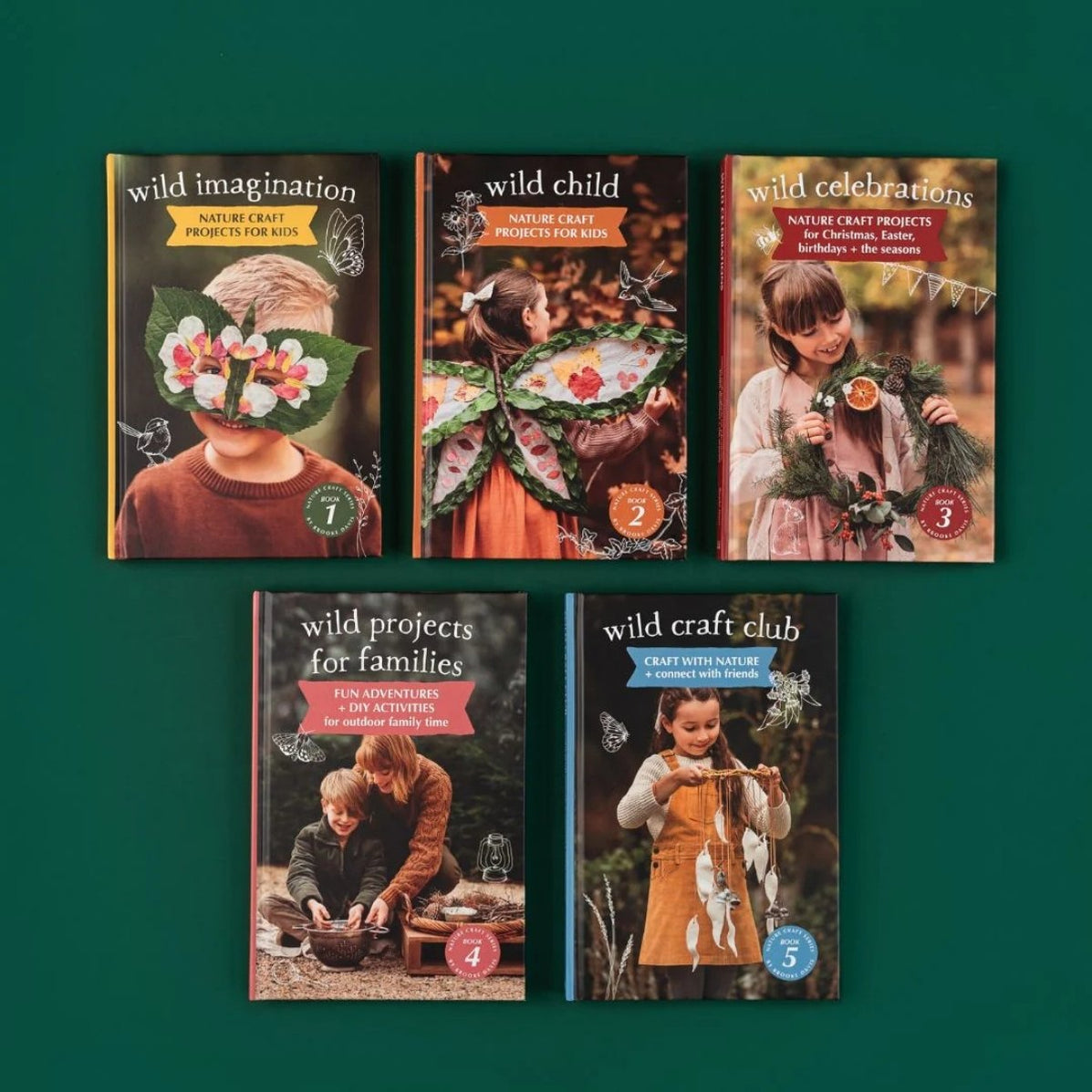 Nature Craft Series - Set of 5 Books | Australia — Oskar's Wooden Ark