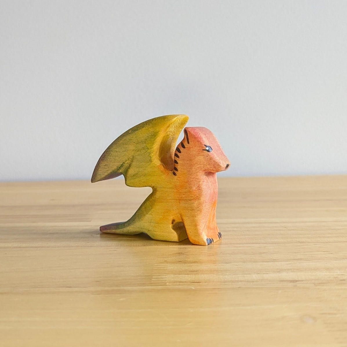 NOM Handcrafted - Dragon Small - Oskar's Wooden Ark, Australia