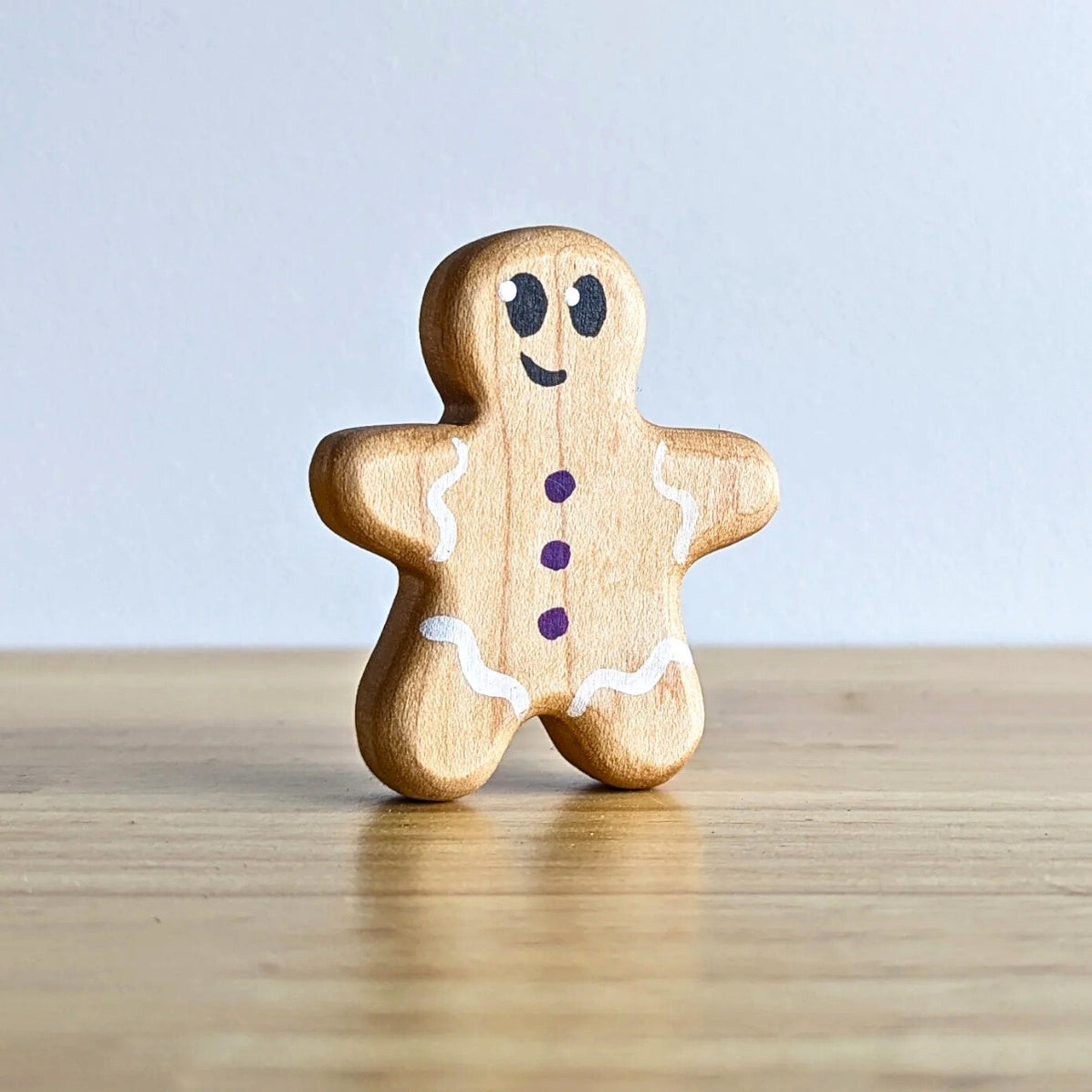 NOM Handcrafted Gingerbread Man - Oskar's Wooden Ark, Australia