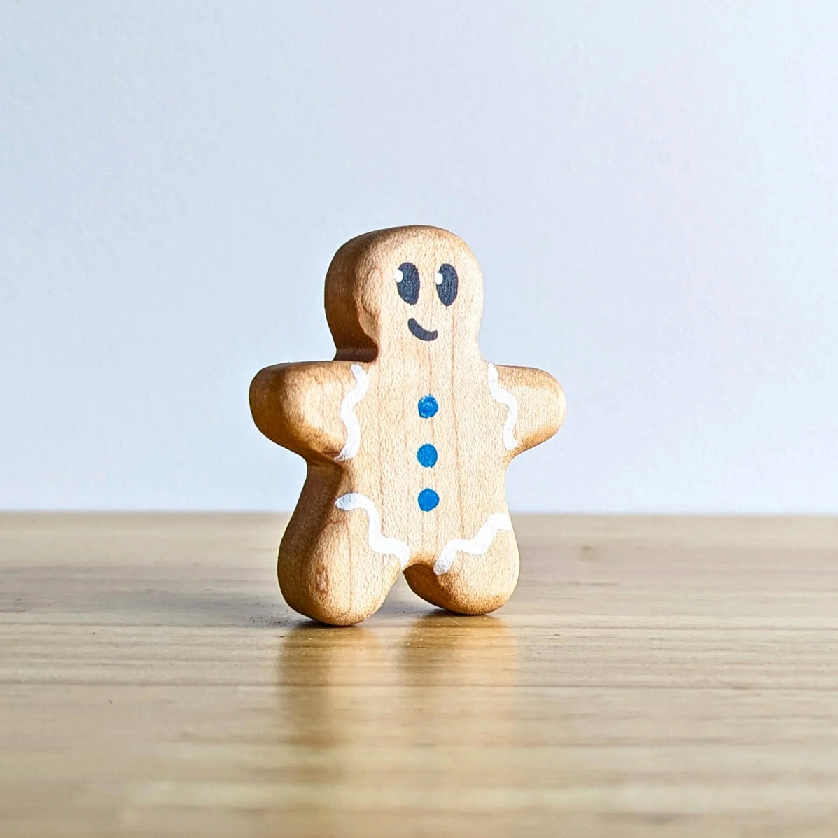 NOM Handcrafted Gingerbread Man - Oskar's Wooden Ark, Australia