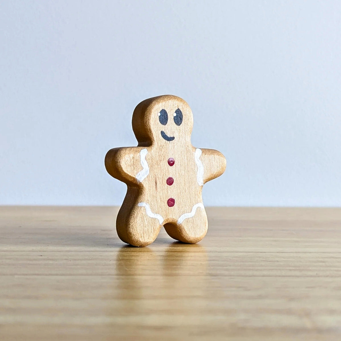 NOM Handcrafted Gingerbread Man - Oskar's Wooden Ark, Australia