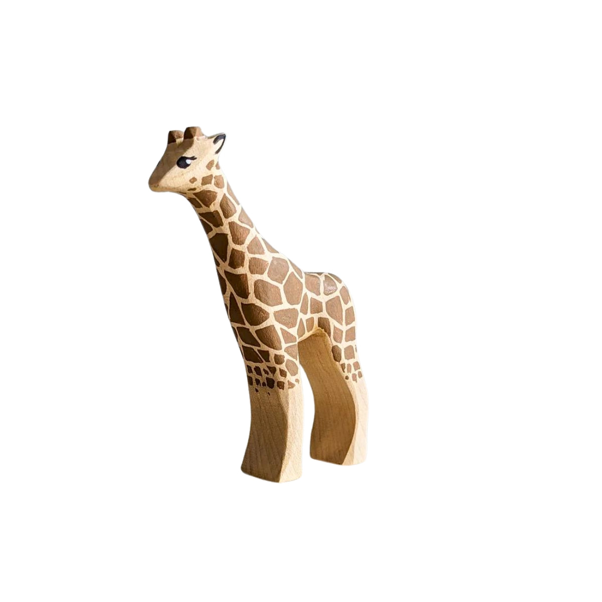 NOM Handcrafted - Giraffe Small - Oskar's Wooden Ark, Australia