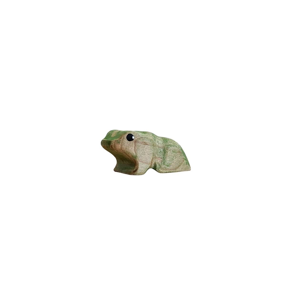 NOM Handcrafted - Green Tree Frog - Oskar's Wooden Ark, Australia