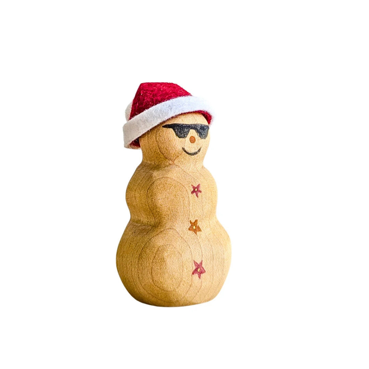 NOM Handcrafted Sand Snowman - Australia — Oskar's Wooden Ark