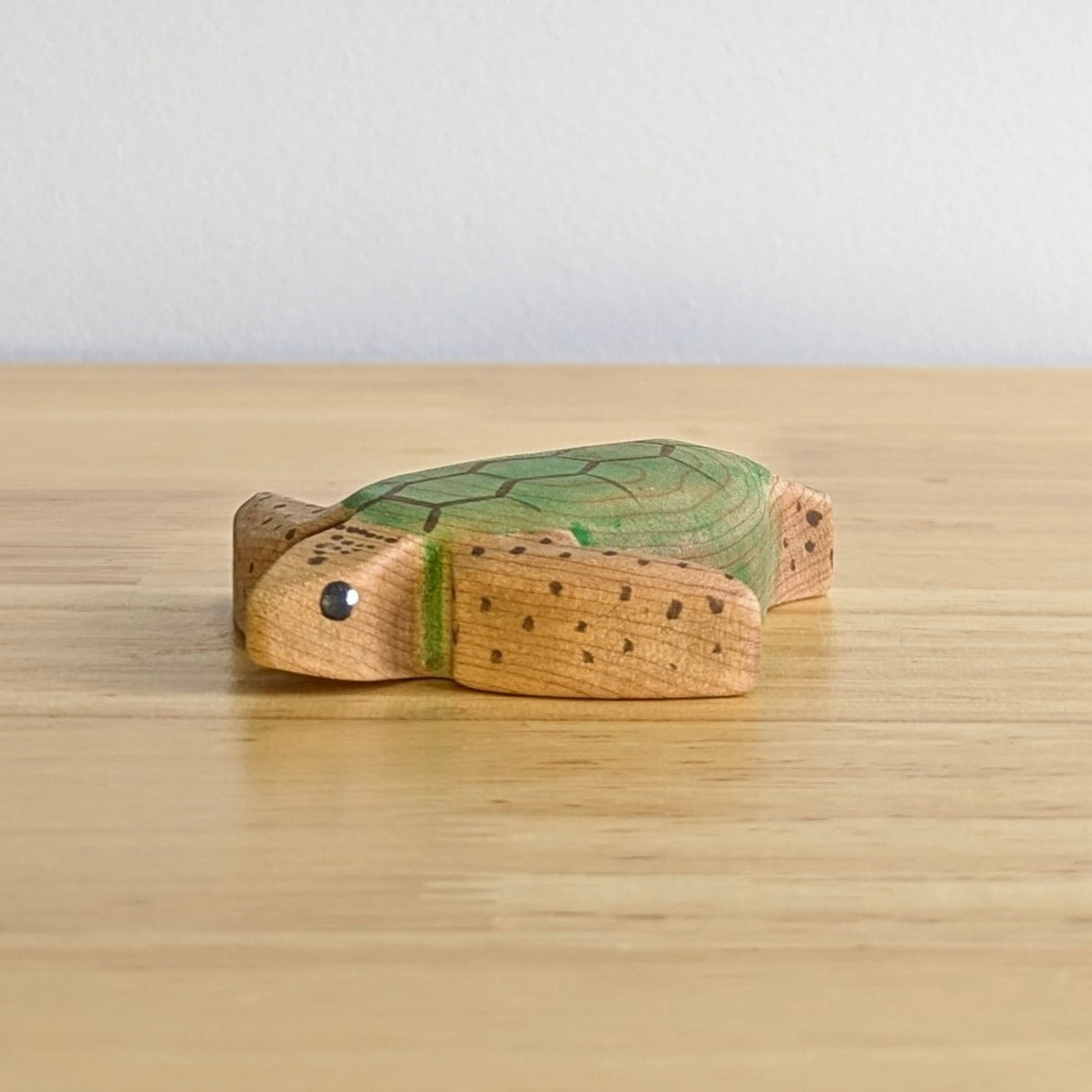 NOM Handcrafted - Sea Turtle - Oskar's Wooden Ark, Australia