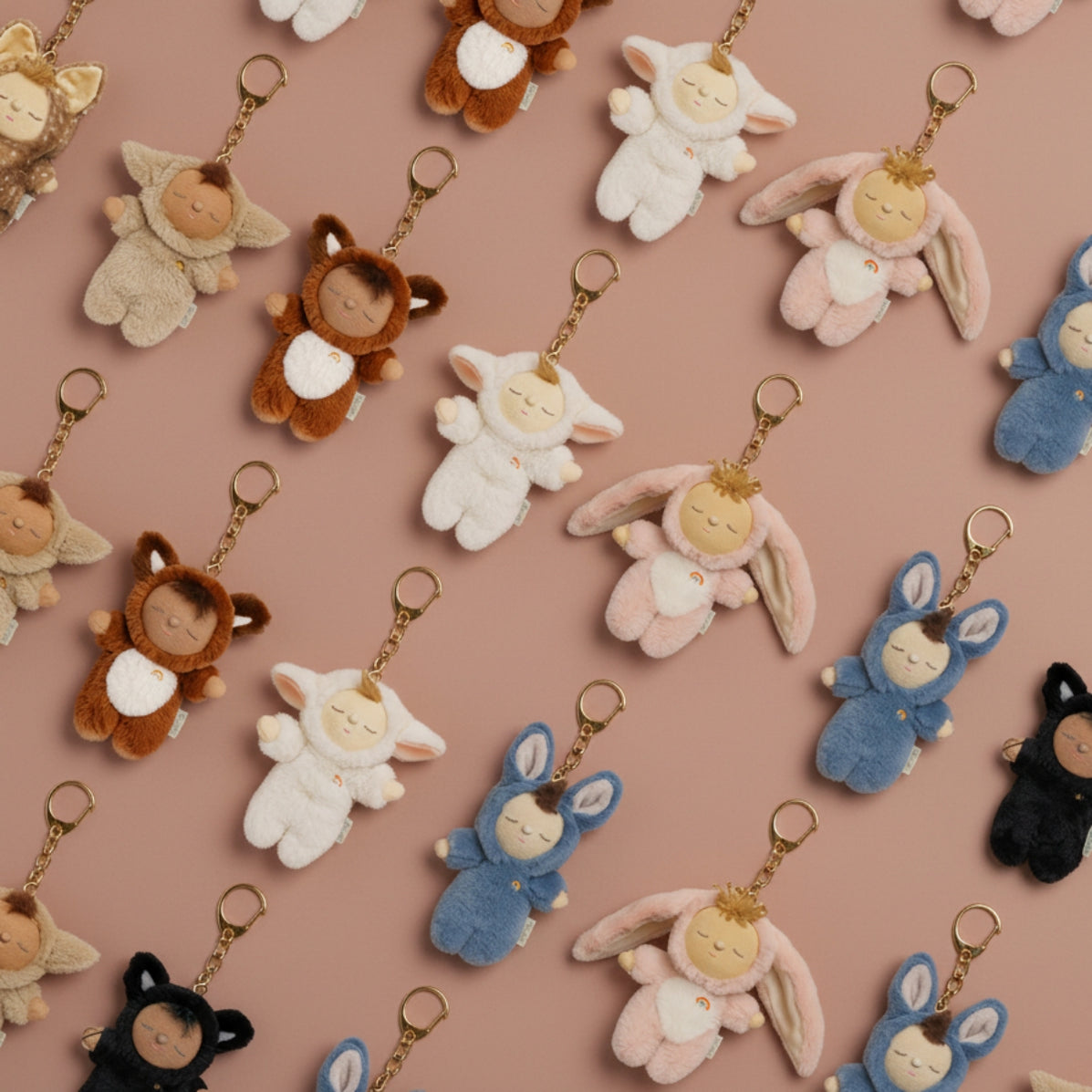 Olli Ella Cozy Dinkums Keychains | Online, Australia — Oskar's Wooden Ark