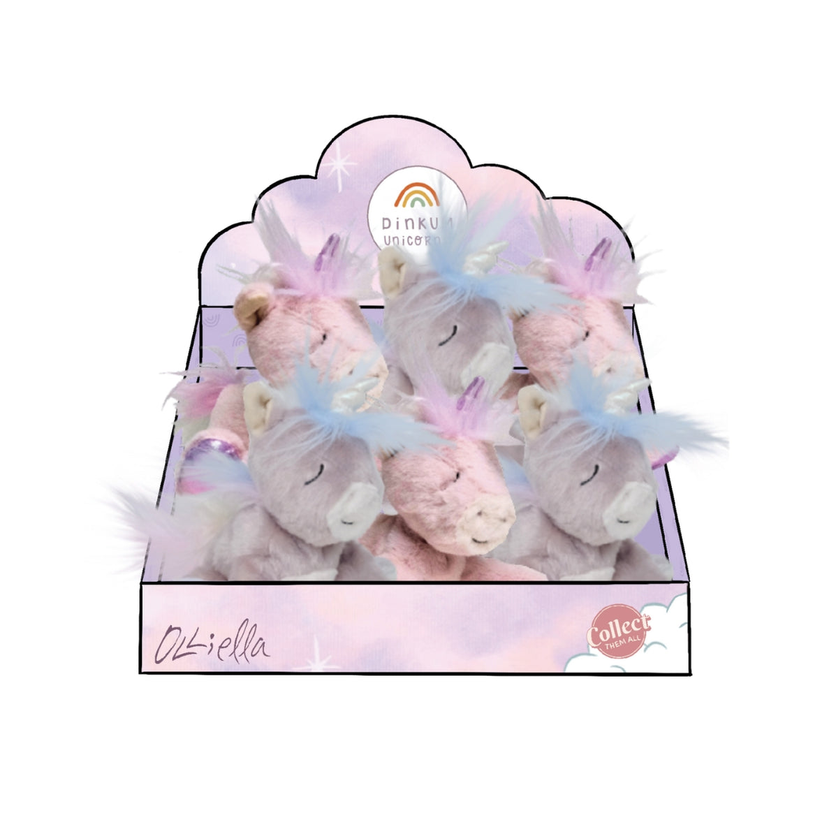 Olli Ella Dinkum Unicorn - Glimmer from Oskar's Wooden Ark Australia