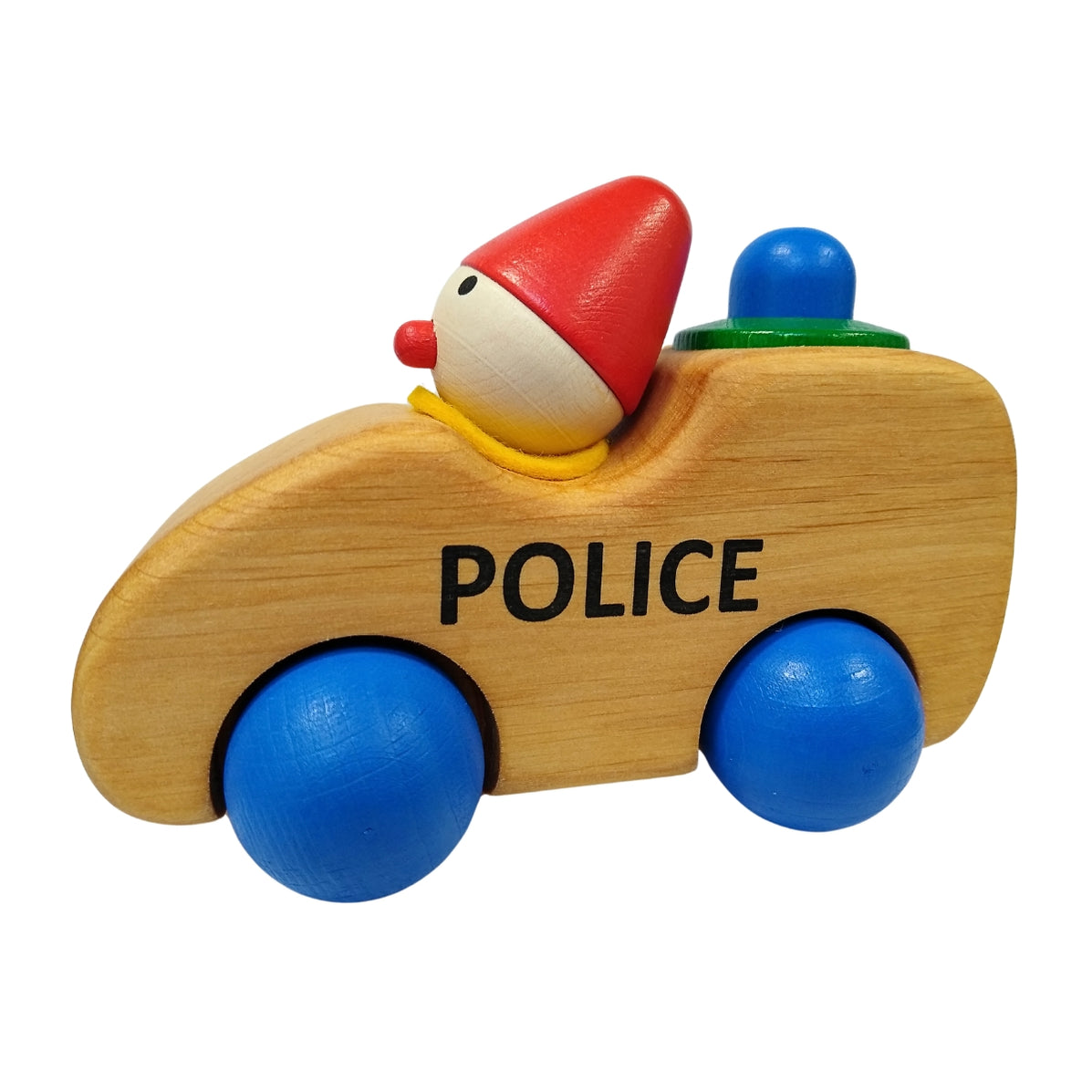 Pfingstweid Wooden Toy Police Car - Australia — Oskar's Wooden Ark