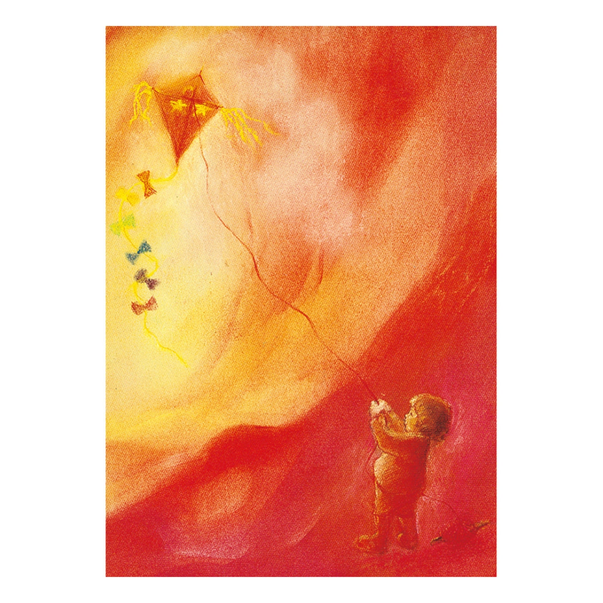 Postcards - Fly a Kite, 5 Cards - Oskar's Wooden Ark, Australia