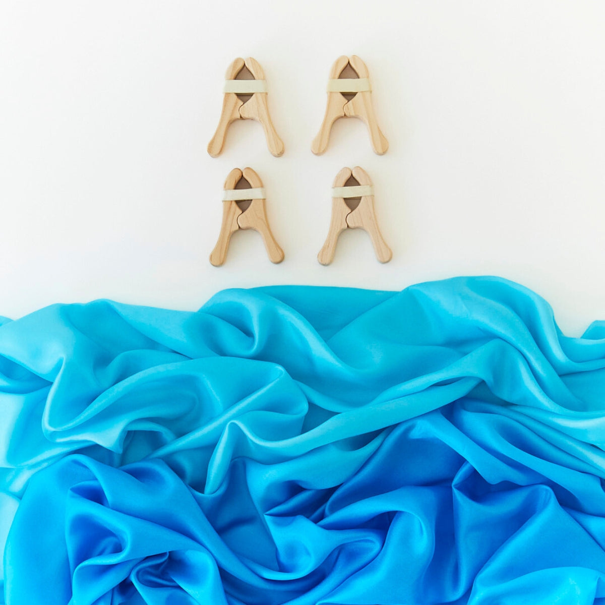 Sarah's Silks Giant Playsilk - Bluebell - Australia — Oskar's Wooden Ark