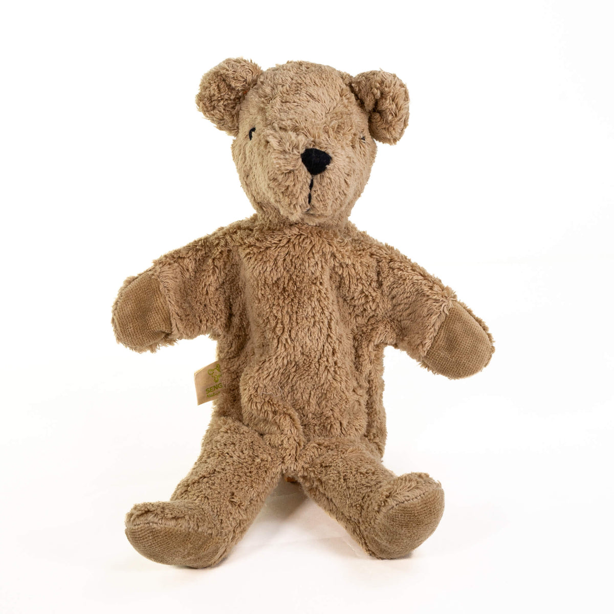 SENGER Hand Puppet Bear Organic Soft Toys Australia — Oskar's Wooden Ark