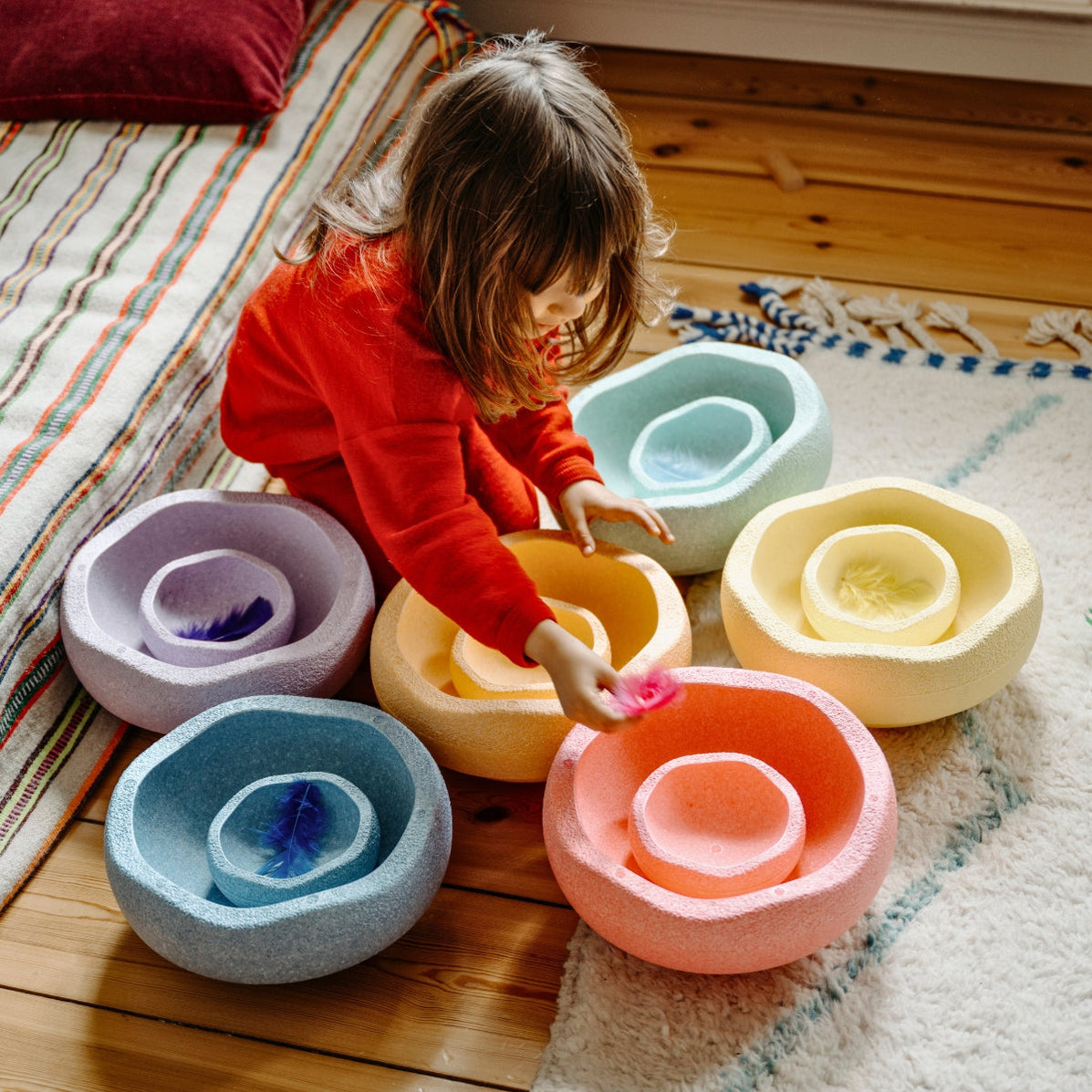 Mini Stapelstein Stepping Stones Set - Australia — Oskar's Wooden Ark