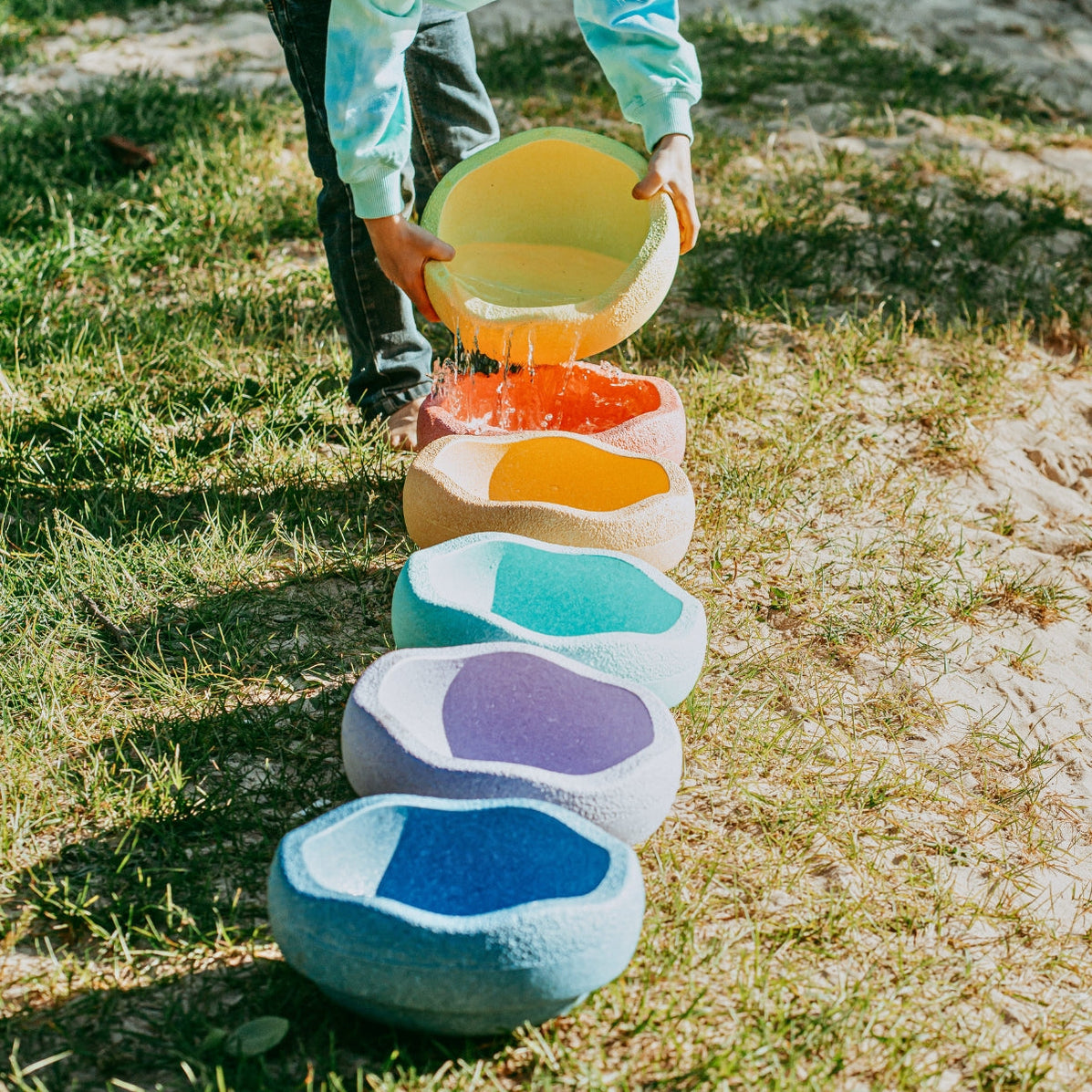 Stapelstein Stepping Stones Set - Australia — Oskar's Wooden Ark