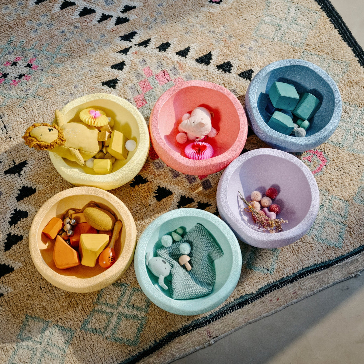 Stapelstein Stepping Stones Set - Australia — Oskar's Wooden Ark