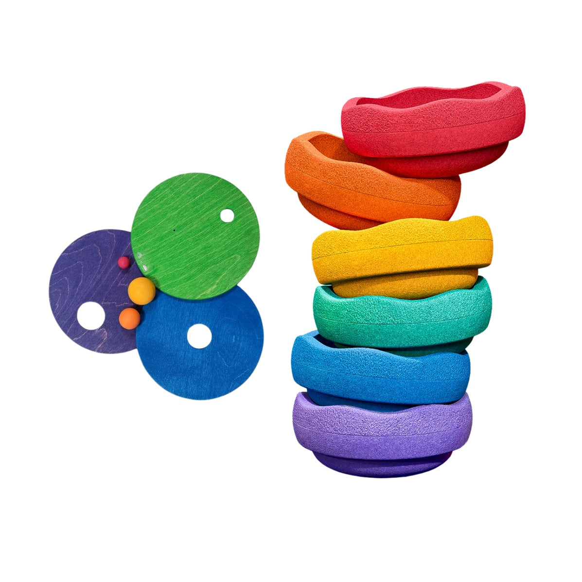 Grimm's x Stapelstein - Original Stepping Stone + Disc & Ball Set ...