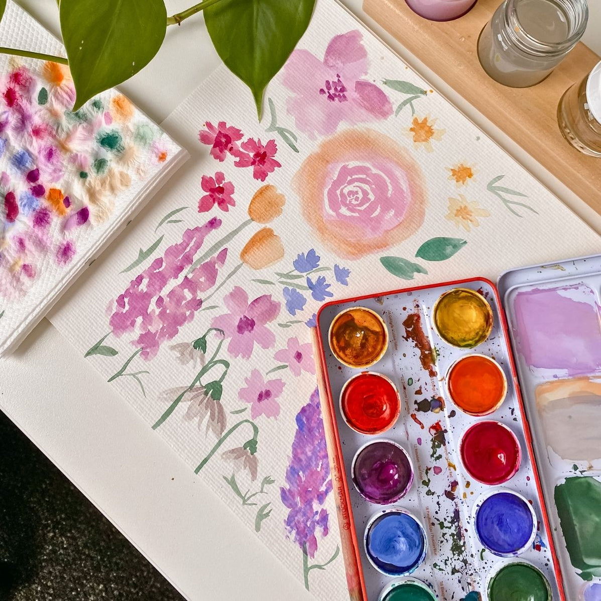 STOCKMAR Watercolour Paint Set in Tin 12 Opaque Colours in Australia ...
