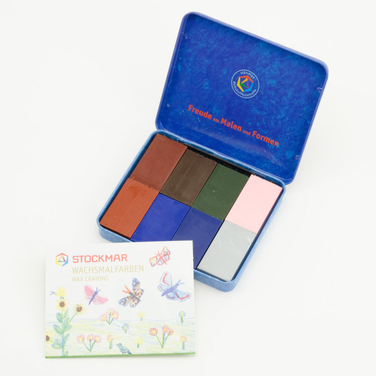 STOCKMAR Wax Block Crayons, 8pc Supplementary Set - Australia — Oskar's Wooden Ark