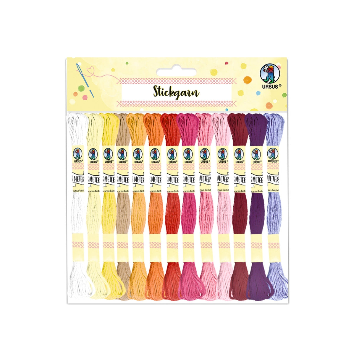 URSUS Embroidery Thread, 52 Docks, 26 Colours - AU — Oskar's Wooden Ark