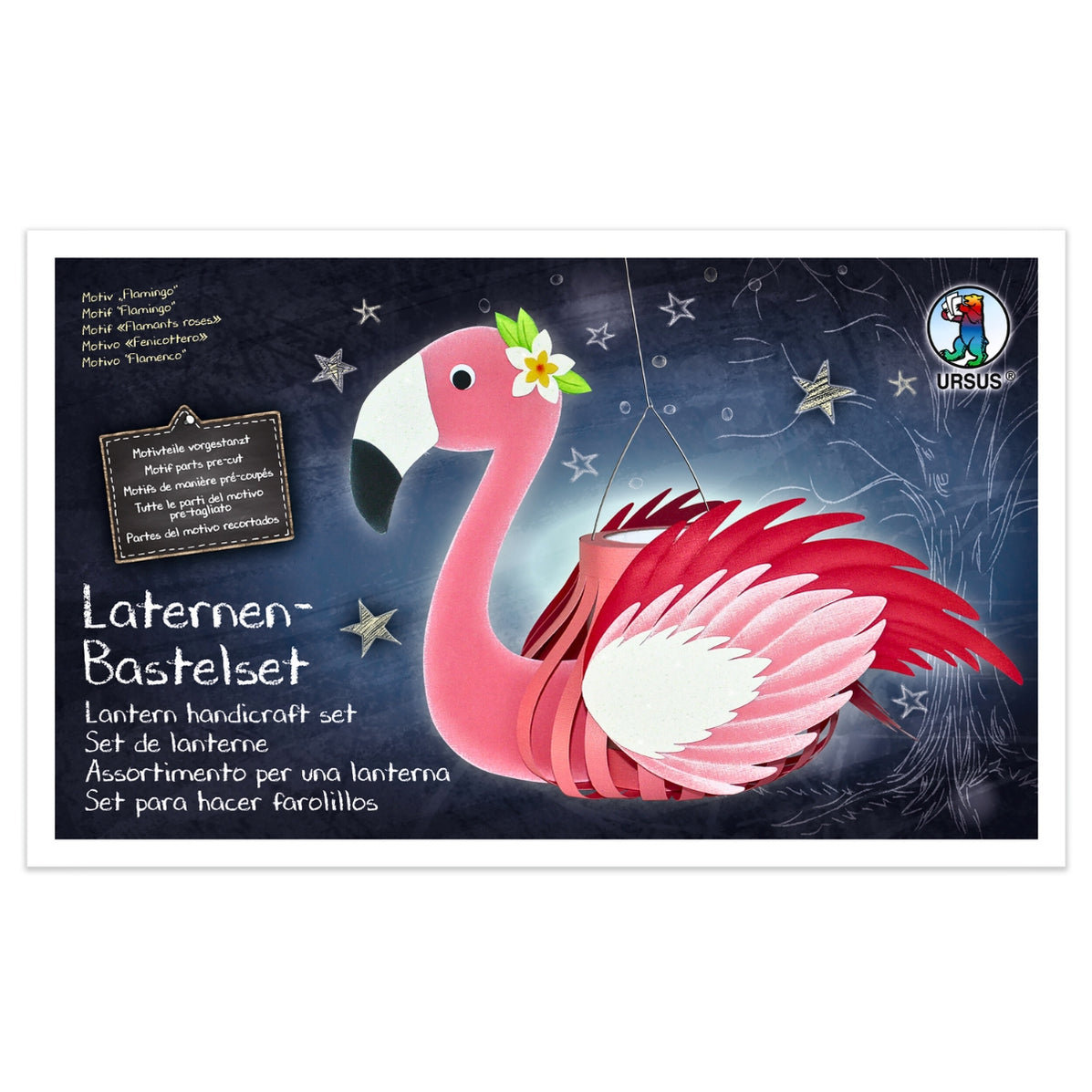 URSUS Flamingo DIY Paper Lantern - Australia — Oskar's Wooden Ark
