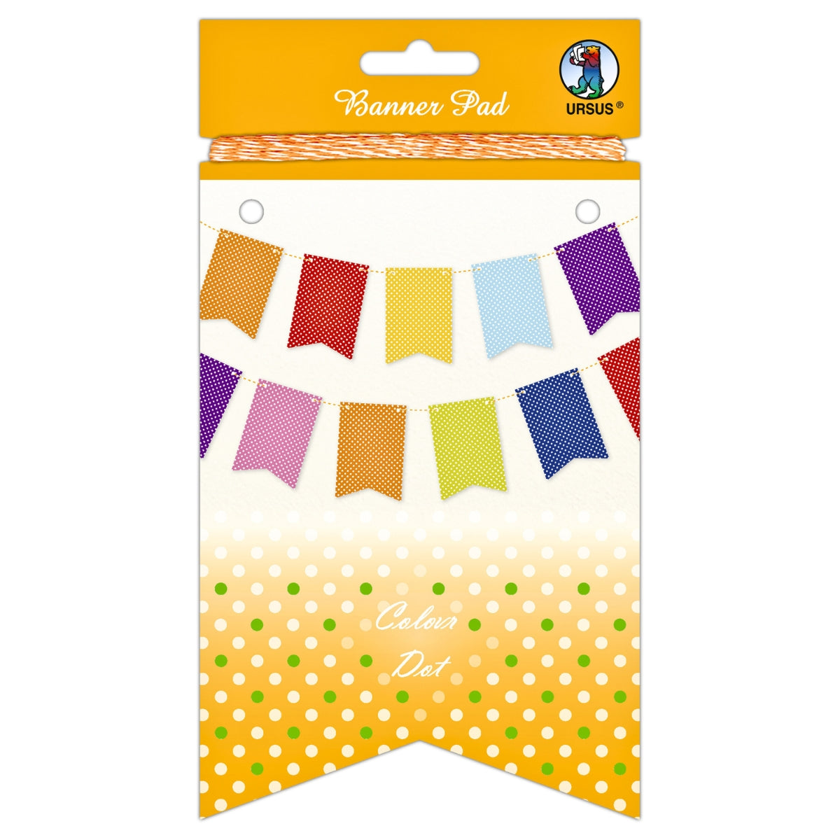 Chalkboard Pennant Banner Clip Art