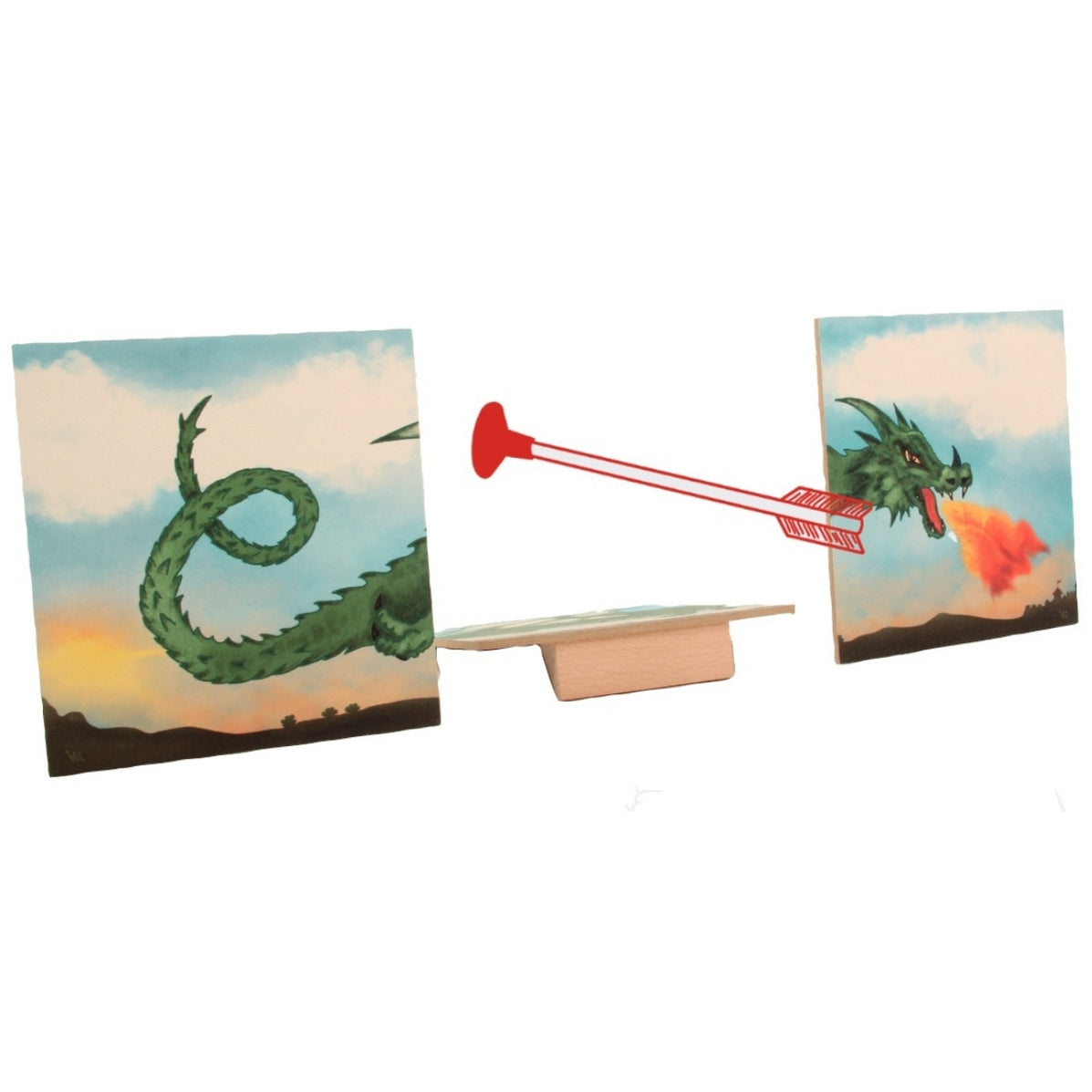 VAH Dragon Wooden Arrows Target 3pcs - Australia — Oskar's Wooden Ark