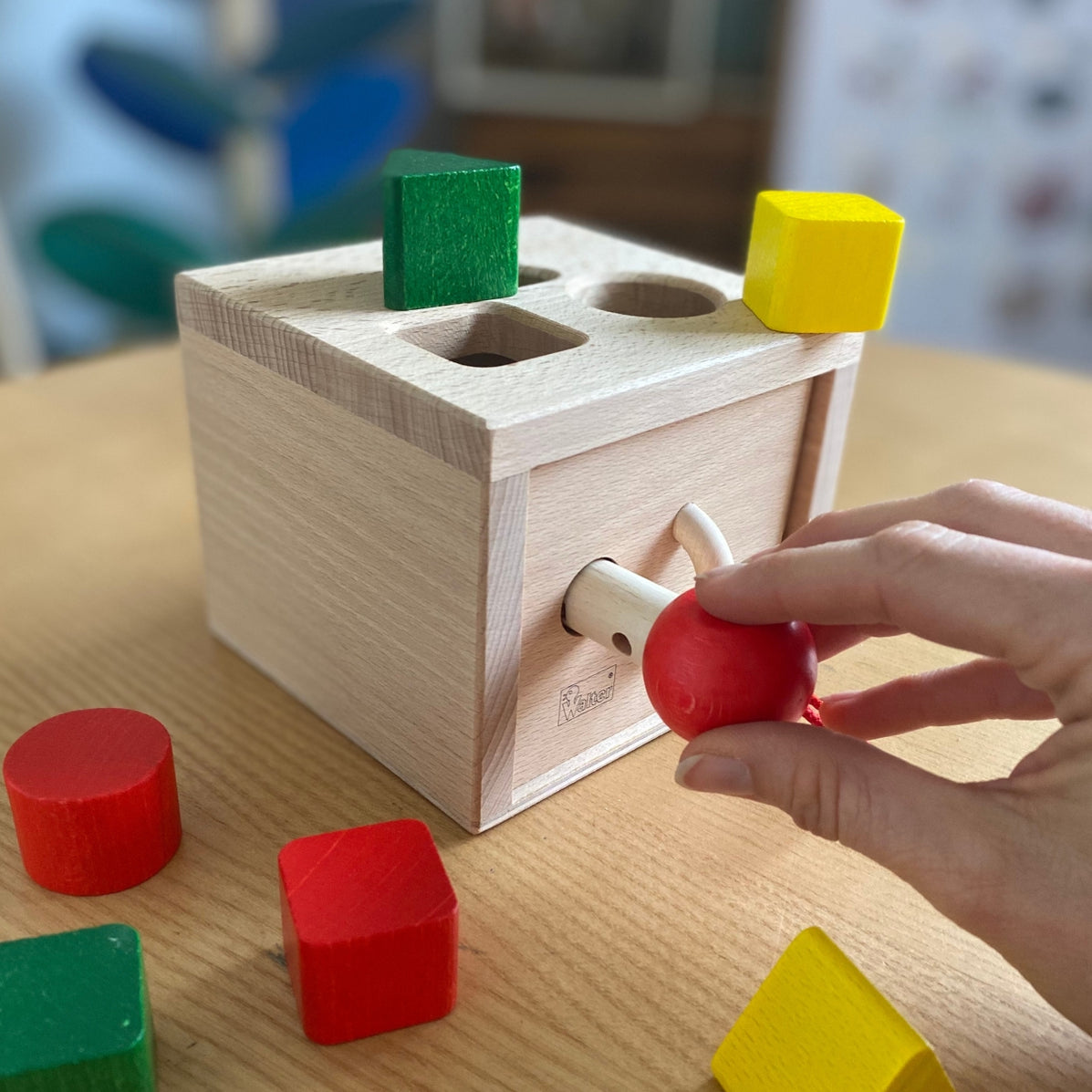 Walter Lock-a-block from Oskar's Wooden Ark Australia
