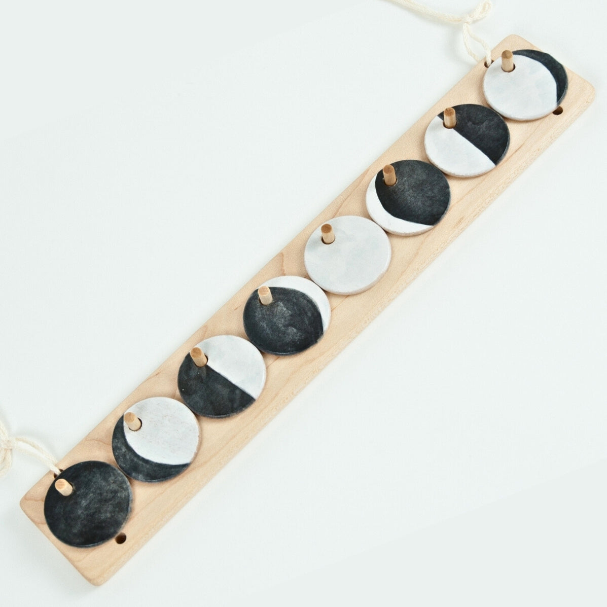 From Jennifer Wooden Moon Phases for Perpetual Montessori Calendar ...