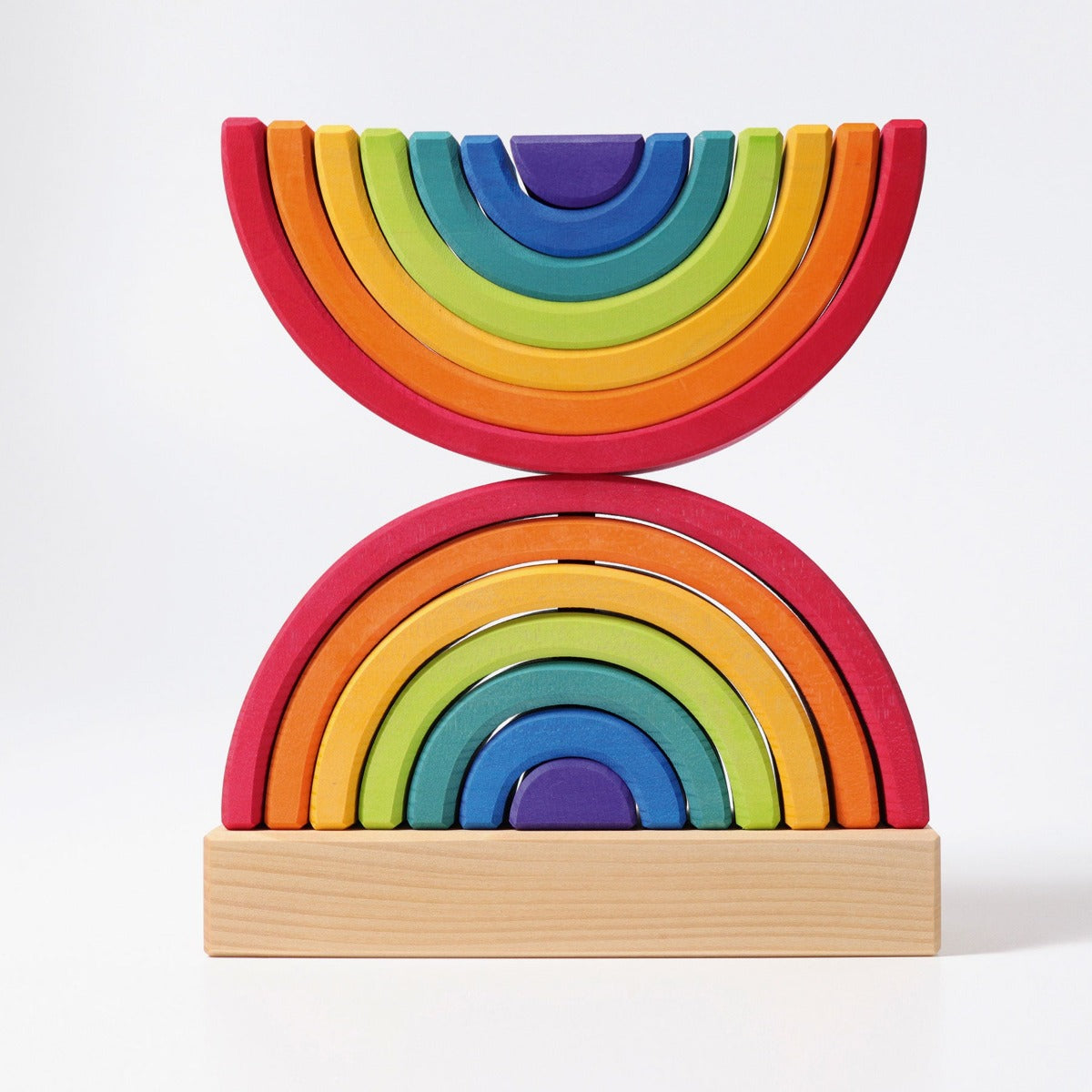 Grimm's Stacking Tower - Rainbow - Oskar's Wooden Ark, Australia