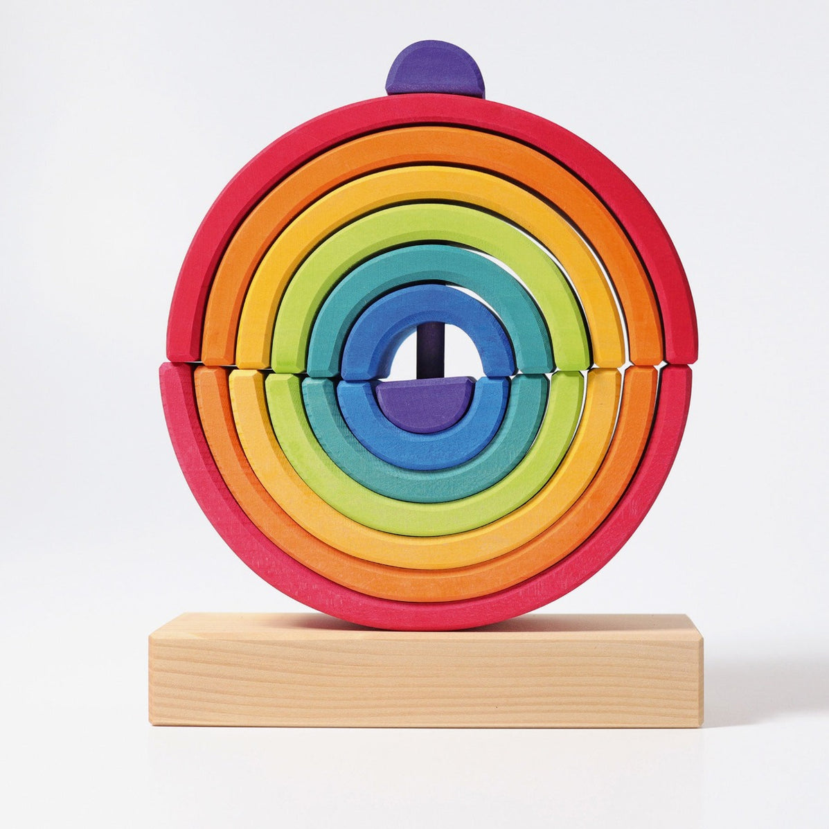 Grimm's Stacking Tower - Rainbow - Oskar's Wooden Ark, Australia