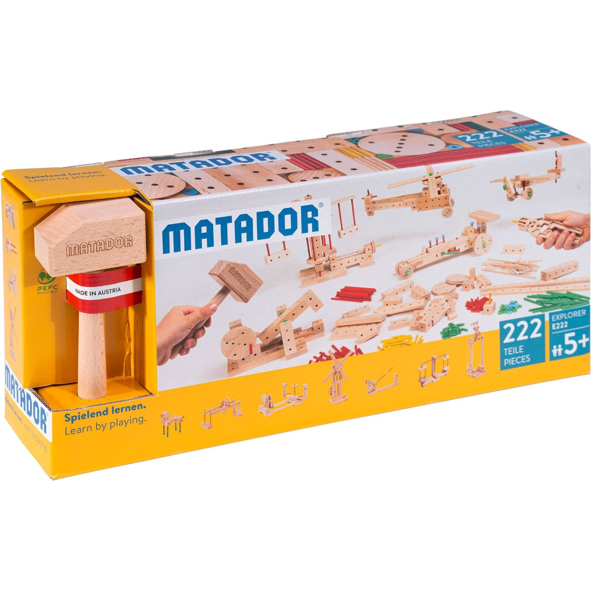 Matador Explorer 5+ E222 - Wooden Construction Toy Set, Australia ...