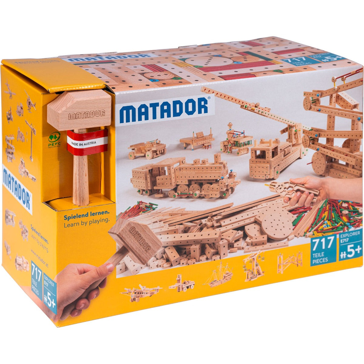 Matador Explorer 5+ E717 - Wooden Construction Toy Set, Australia ...