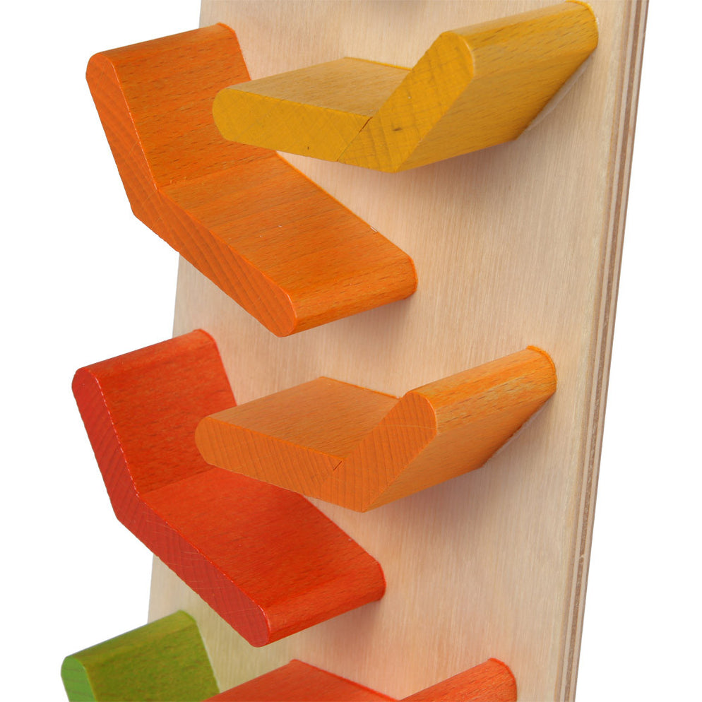 Beck Cascade Tower Rainbow with Cars — Oskar's Wooden Ark