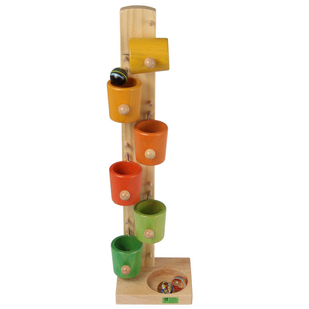 Beck Roller Cups Rainbow — Oskar's Wooden Ark