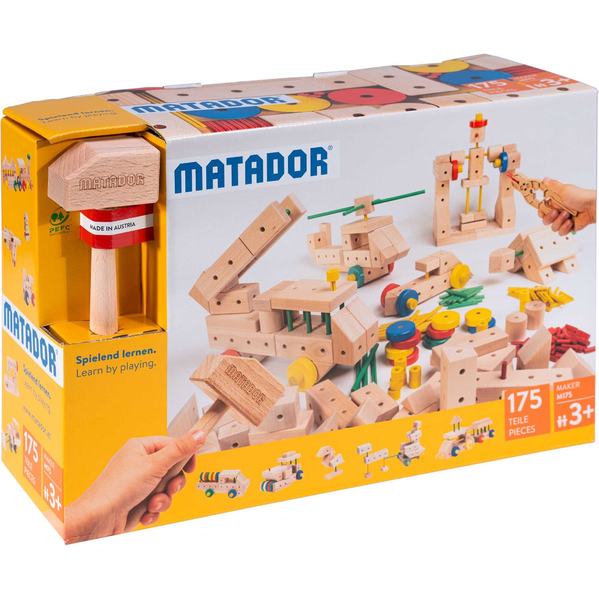 Matador Maker 3+ M175 - Wooden Construction Toy Set, Australia — Oskar ...