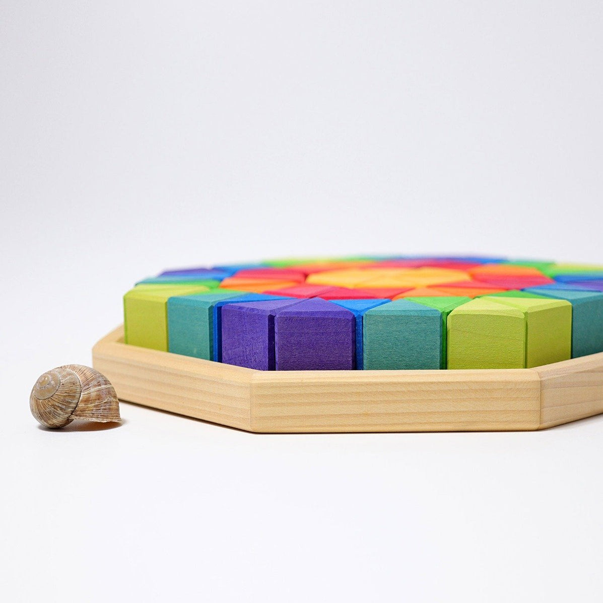 Grimm's Puzzle Octagon Large - Oskar's Wooden Ark, Australia