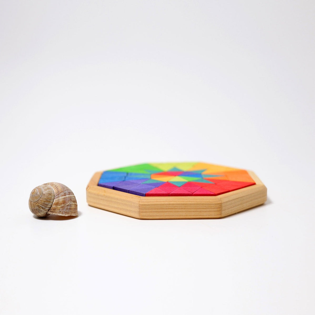 Grimm's Puzzle Octagon Small - Oskar's Wooden Ark, Australia