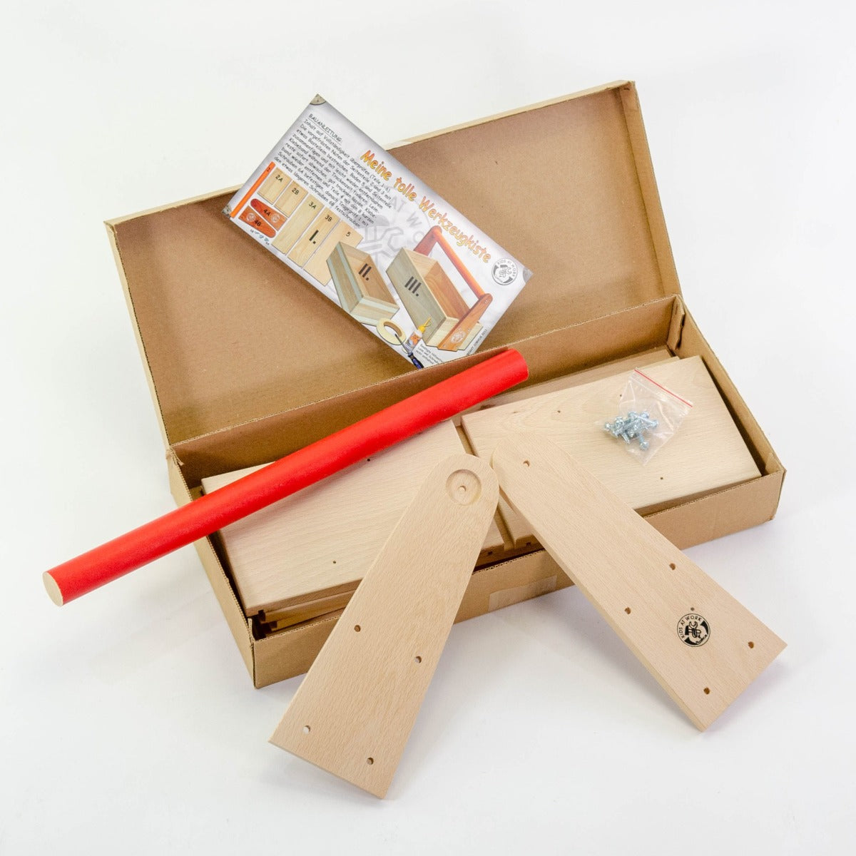 DIY Wooden Tool Box Kit Corvus Kids at work real tools for kids — Oskar ...