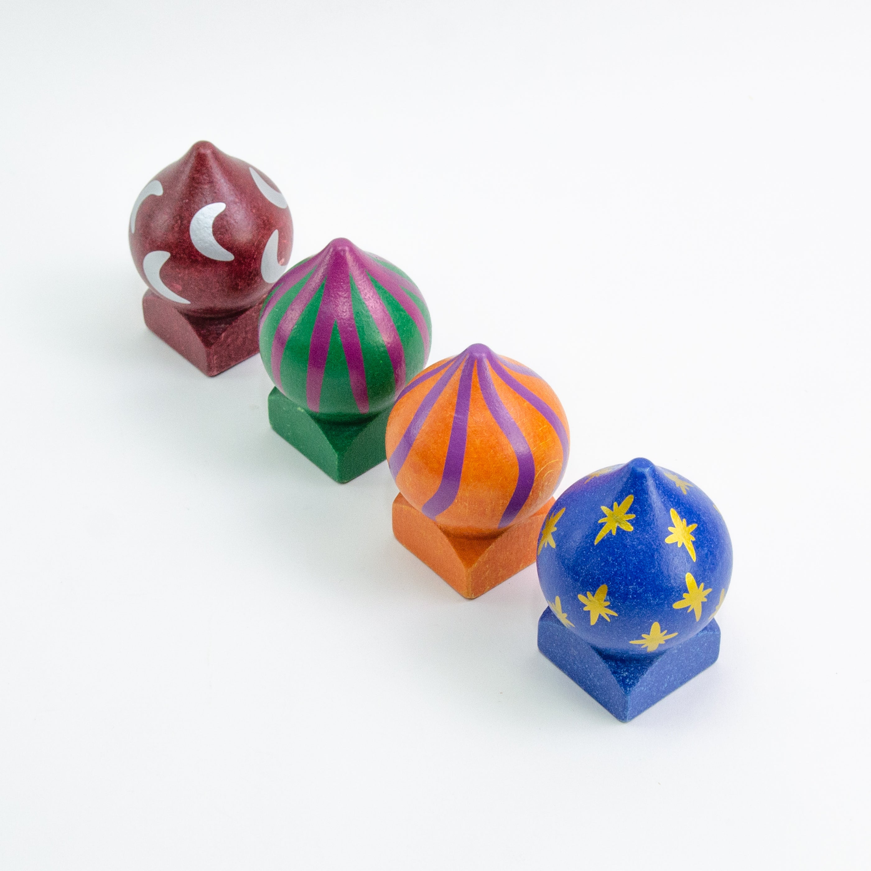 Regenbogenland Wooden Block Set Onion Domes Australia — Oskar's Wooden Ark