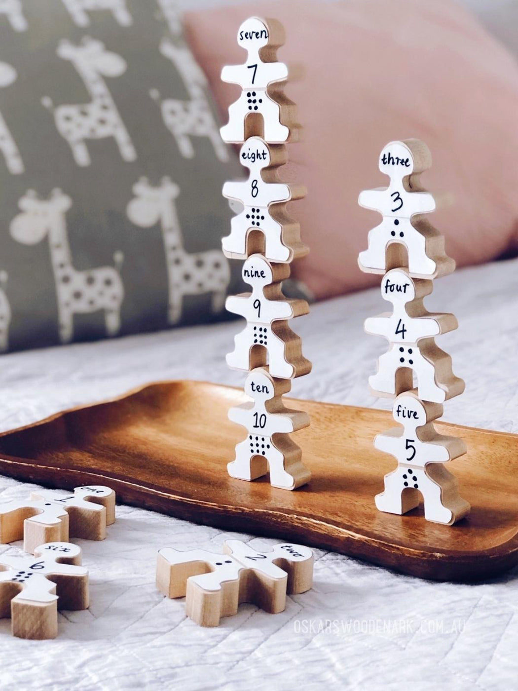 Flockmen Creative Sticker Set 16 Pieces — Oskar's Wooden Ark