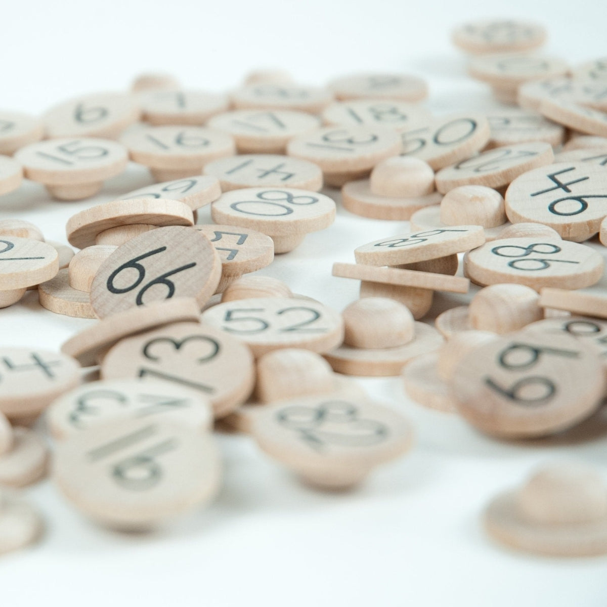 From Jennifer Wooden Number Coins Set - Oskar's Wooden Ark - Australia