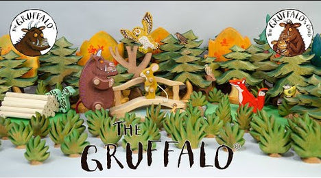 BAJO Gruffalo Alphabet Blocks — Oskar's Wooden Ark