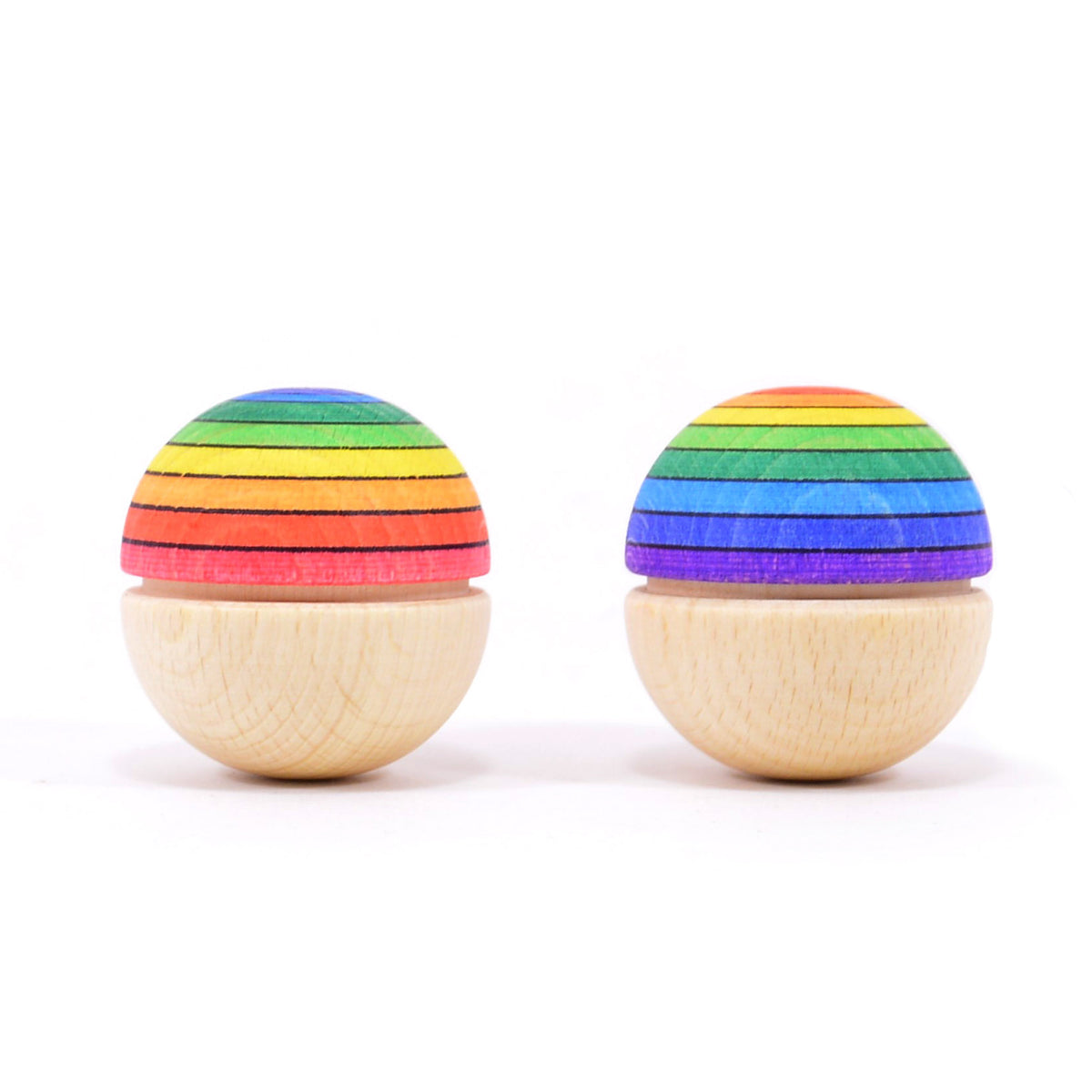 Mader Roly Poly Wiggle Ball Rainbow — Oskar's Wooden Ark