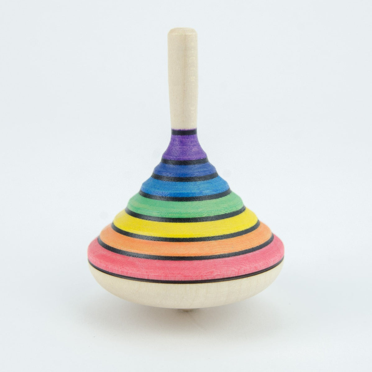 Mader Rainbow Spinning Top from Oskar's Wooden Ark