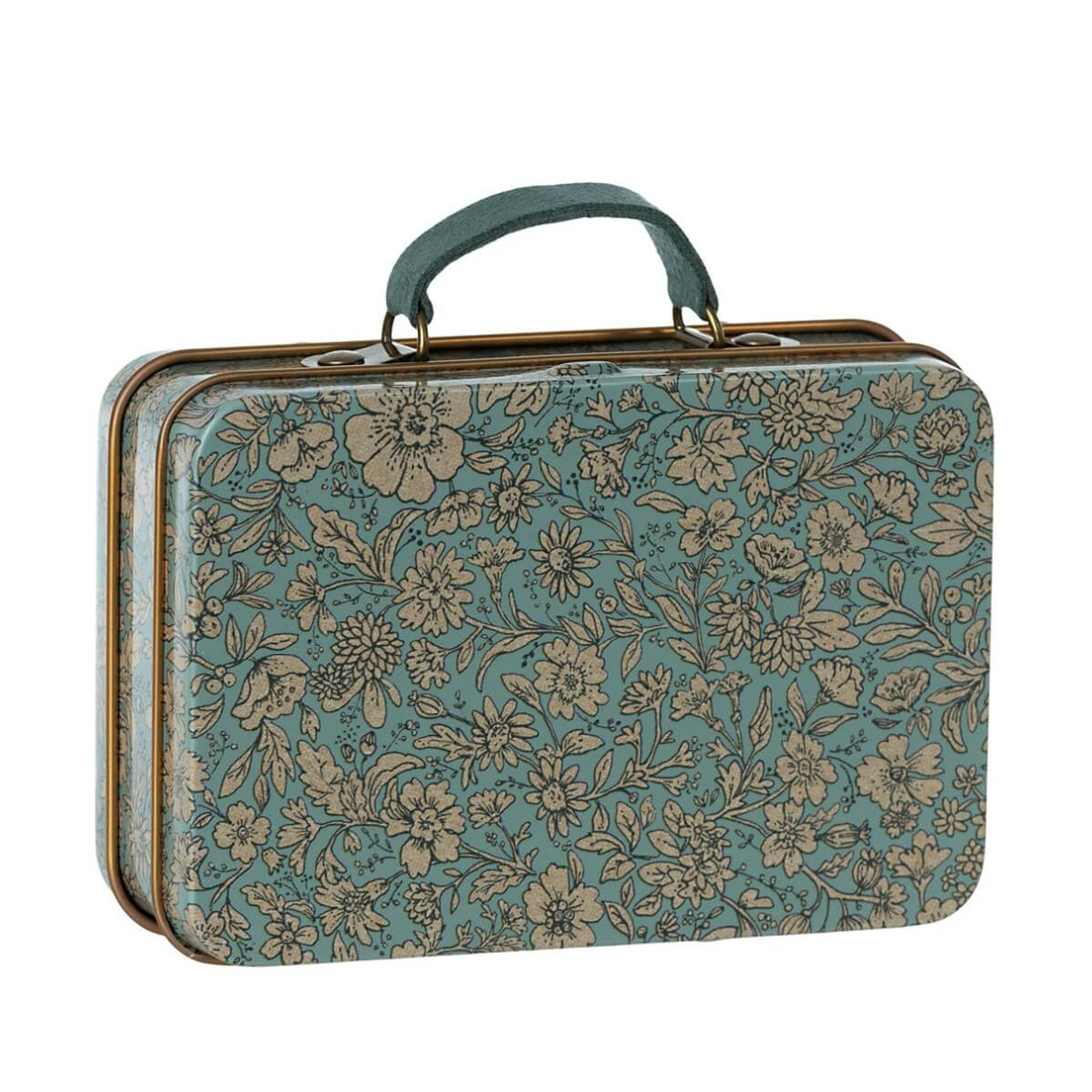 Maileg Suitcase Metal Blossom - Blue in Australia — Oskar's Wooden Ark