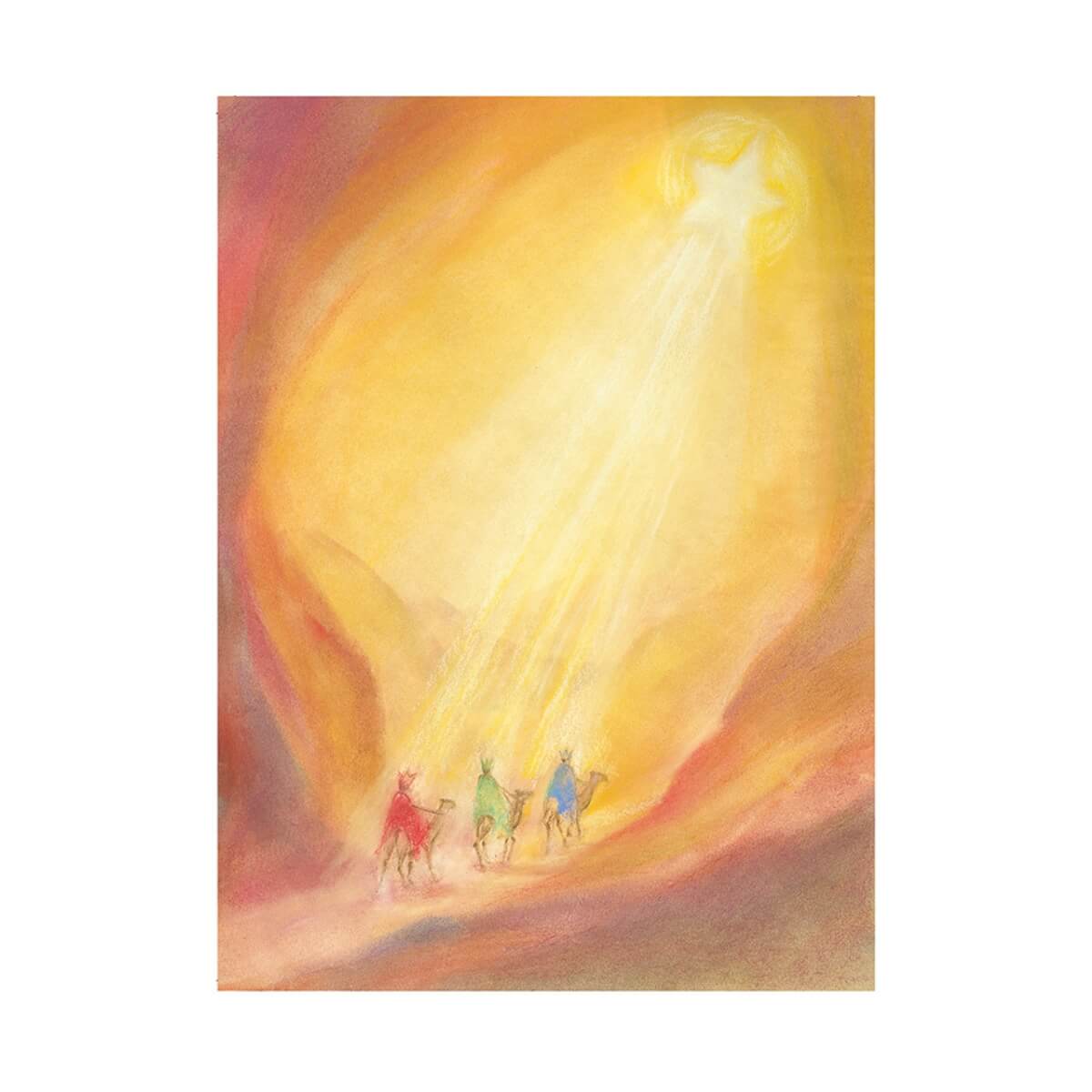 Postcards - The Three Kings, pack of 5 cards — Oskar's Wooden Ark