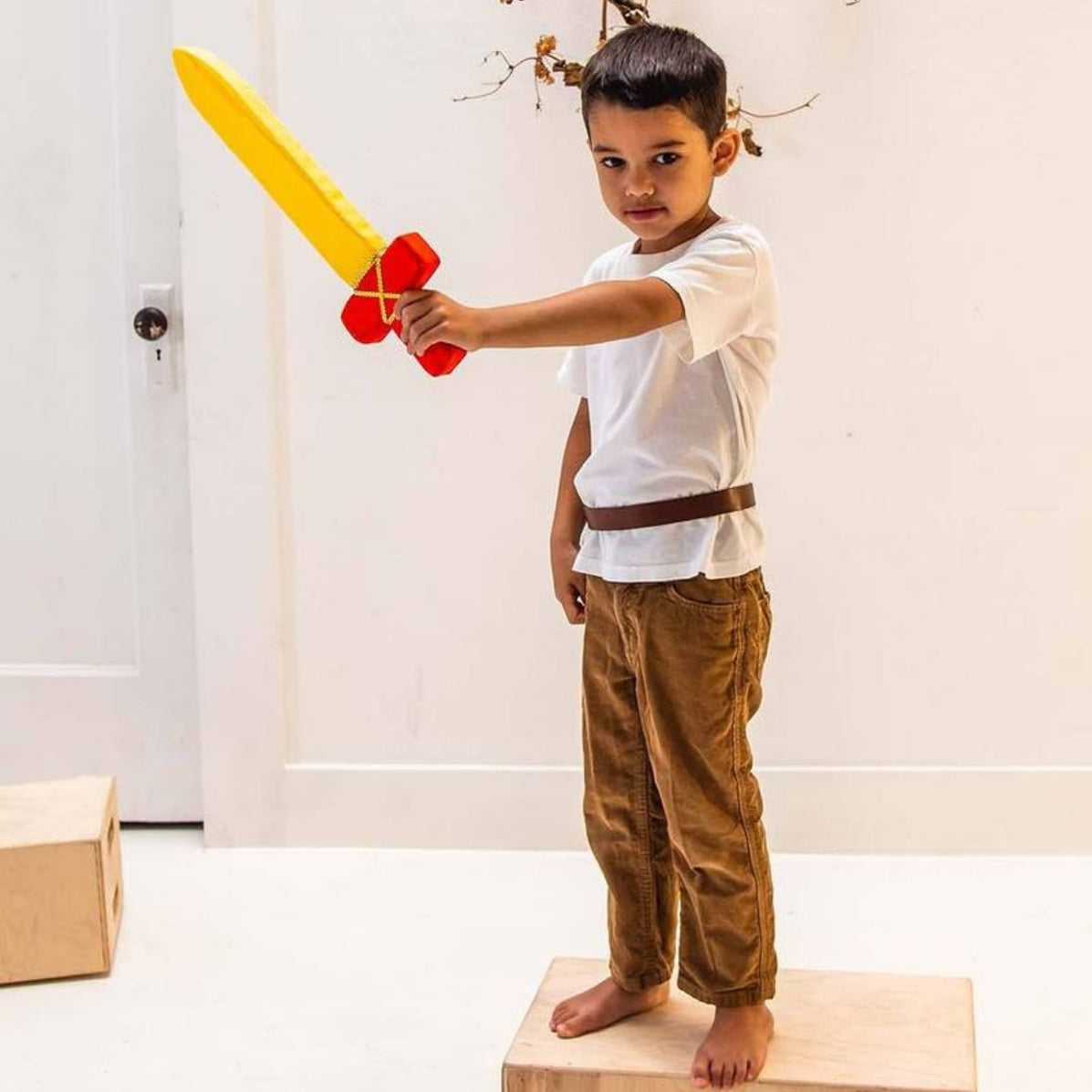 Sarah's Silks Soft Sword from Oskar's Wooden Ark in Australia