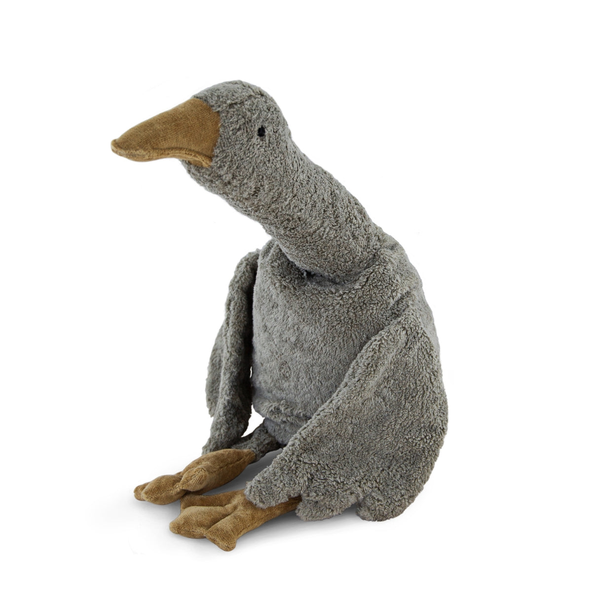 Senger Cuddly Animal Goose Large Grey Organic Soft Toys Australia ...
