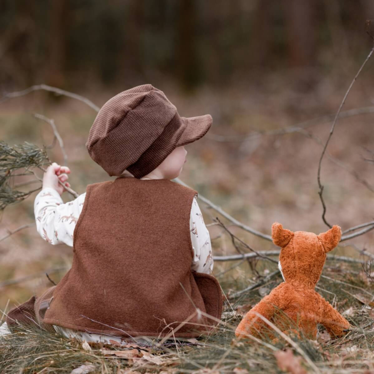 SENGER Floppy Animal Fox Small Organic Soft Toys Australia — Oskar's ...