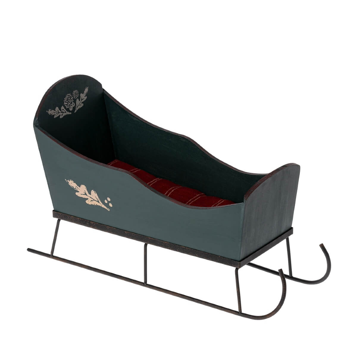 Maileg Sleigh for Medium Mouse green in Australia — Oskar's Wooden Ark