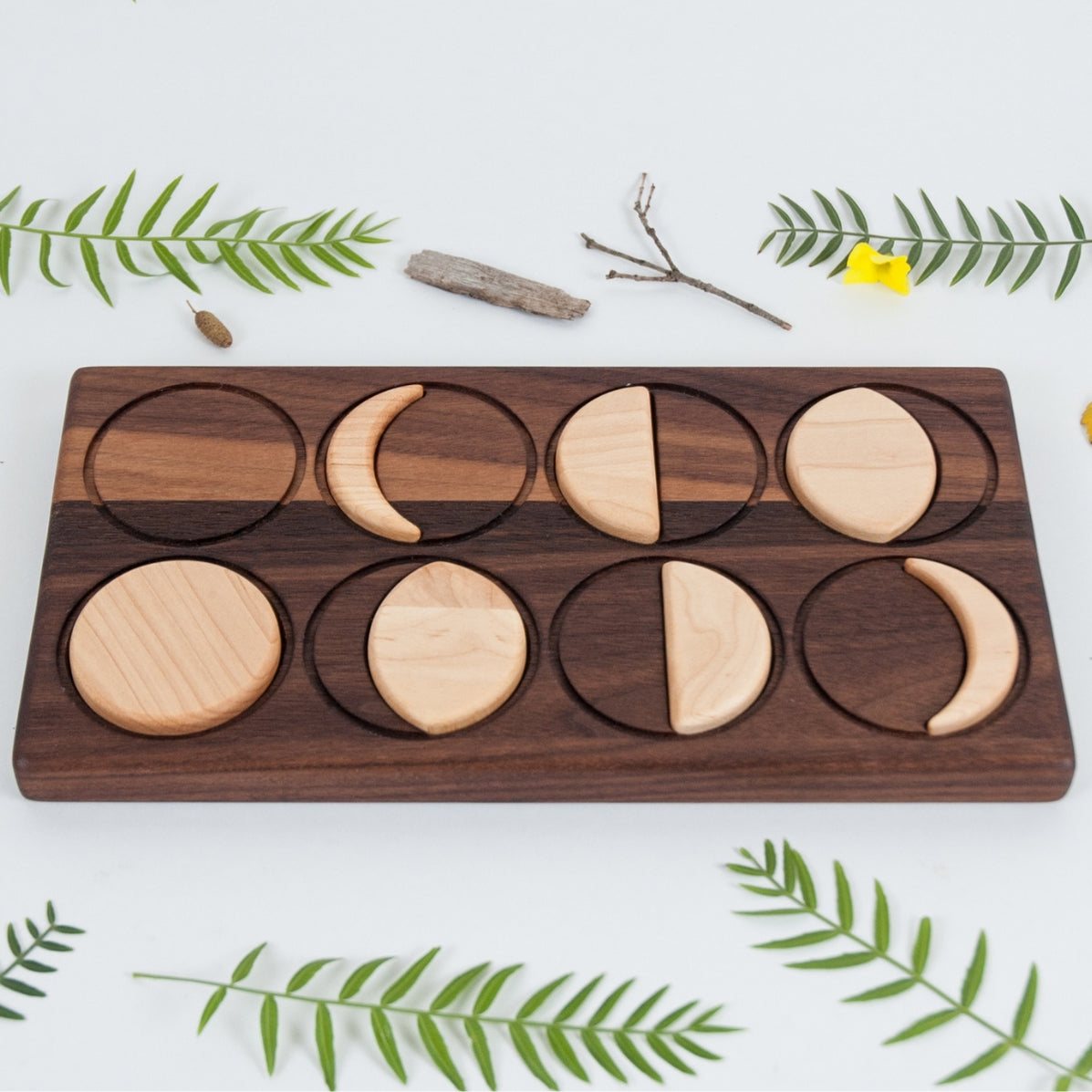 From Jennifer Wooden Moon Phases Puzzle Oskar's Wooden Ark Australia